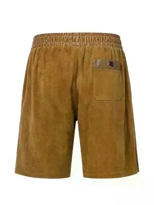 Dolce & Gabbana Suede Track Shorts