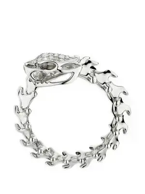 SHAUN LEANE Serpent's Trace Diamond Wrap Ring