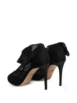 Dolce & Gabbana Mesh Ankle Boots