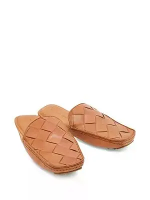 Bottega Veneta Intrecciato Leather Mules