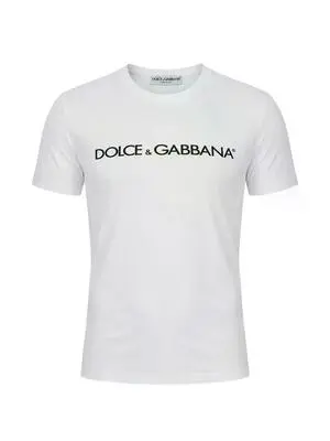 Dolce & Gabbana Logo-print Crew-neck T-shirt