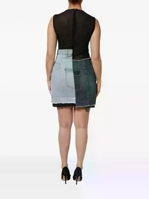 Dolce & Gabbana Patchwork Denim Dress