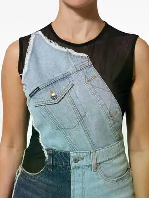 Dolce & Gabbana Patchwork Denim Dress