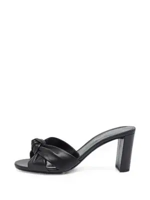 Saint Laurent Knot Detailing Mules Clogs For Women