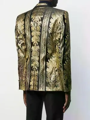 Dolce & Gabbana Jacquard Casino Tuxedo Jacket