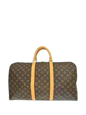 Louis Vuitton Gold Tone Travel Bags