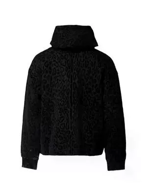 Dolce & Gabbana Leopard-print Zip-up Hoodie