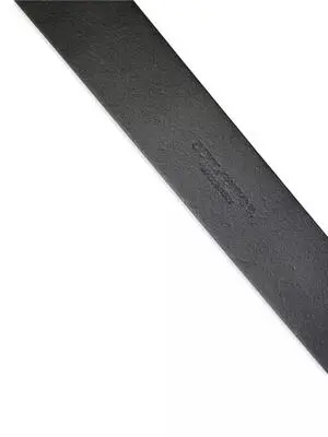Dolce & Gabbana Leather Logo Buckle Belt