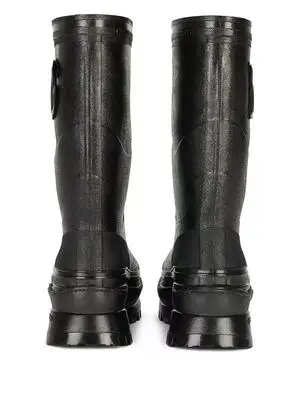 Dolce & Gabbana Embossed Logo Boots