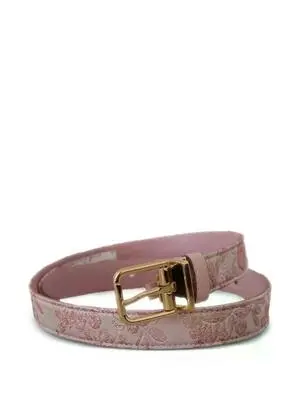 Dolce & Gabbana Embroidered Jacquard Belt