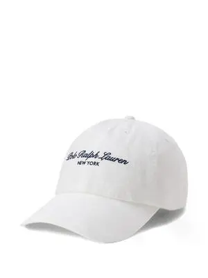 Polo Ralph Lauren Cotton Cap With Embroidered Logo - White