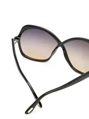 TOM FORD Rosemin Butterfly Oversize-frame Sunglasses
