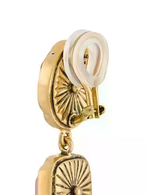GOOSSENS Two Cabochon Earrings