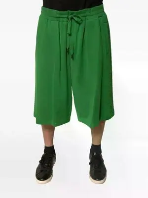 Dolce & Gabbana Embossed Logo Drawstring Shorts