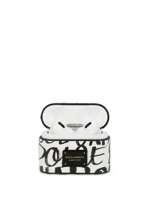 Dolce & Gabbana Logo-print Airpods Case