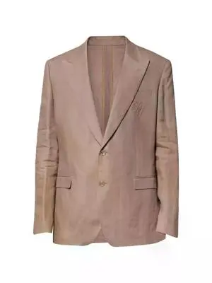 Dolce & Gabbana Taormina Logo-embroidered Blazer