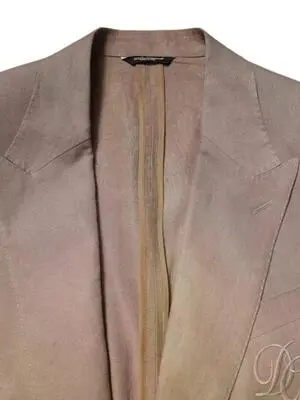 Dolce & Gabbana Taormina Logo-embroidered Blazer