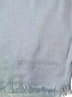 Dolce & Gabbana Fringed Knitted Shawl