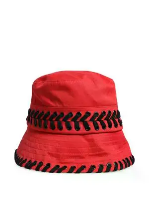 Dolce & Gabbana Twill Weave Wide Brim Bucket Hat