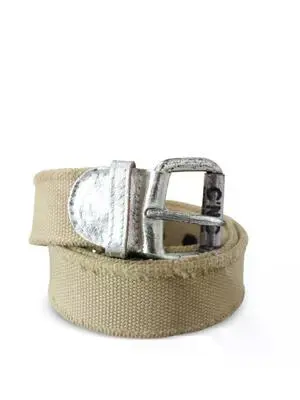 Costume National Logo Buckle Belt