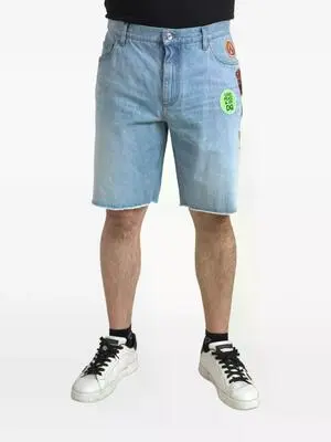Dolce & Gabbana Patchwork Denim Shorts