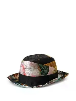 Dolce & Gabbana Patchwork Wide-brim Fedora