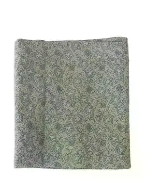 Ermanno Scervino Floral-print Silk Scarf - Neutrals