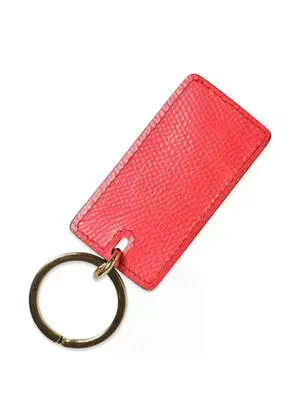 Dolce & Gabbana Logo-plaque Leather Keyring