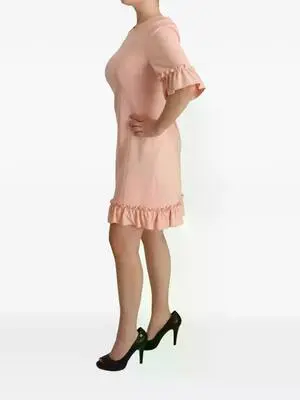 Dolce & Gabbana Ruffled Sleeve A-line Mini Dress