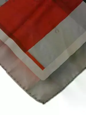 Costume National Geometric-pattern Silk Scarf