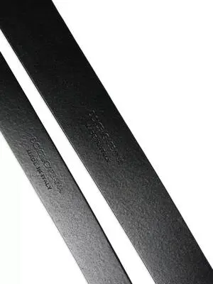 Dolce & Gabbana Double Strap Leather Belt