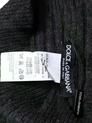 Dolce & Gabbana Ribbed-knit Scarf