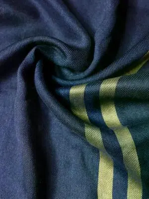 Dolce & Gabbana Stripe-detail Frayed Scarf