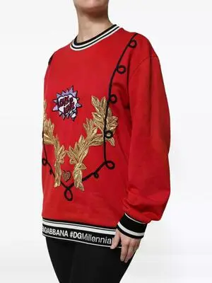 Dolce & Gabbana Embellished Crewneck Sweatshirt