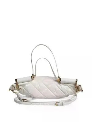 Dolce & Gabbana Quilted Logo Plaque Belt Bag