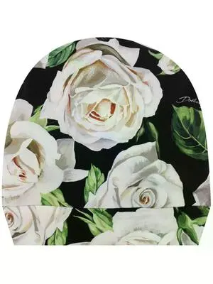 Dolce & Gabbana Floral Print Turban Hat