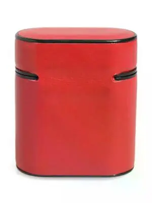 Dolce & Gabbana Logo-print Leather Airpods Case
