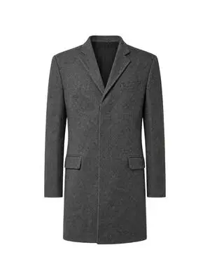 Dolce & Gabbana Chevron Single-breasted Coat
