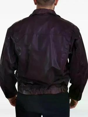 Dolce & Gabbana Lightweight Biker Jacket With Glossy Finish