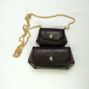 MALUSHA Twins Bag Set Black