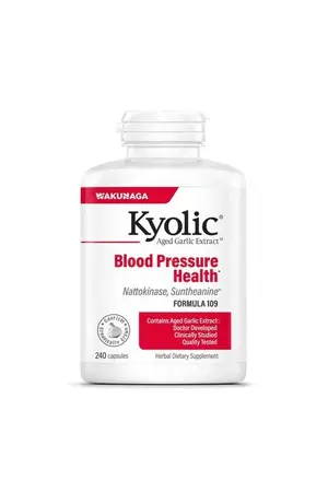 KYOLIC Aged Garlic Extract Formula 109, Blood Pressure Health