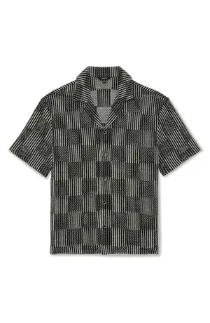 REISS Carlos Striped Polo
