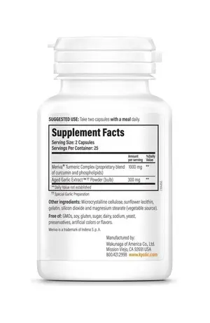 KYOLIC Aged Garlic Extract Formula 111, Healthy Inflammation Response, Curcumin