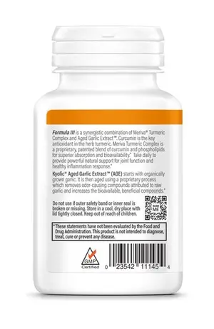 KYOLIC Aged Garlic Extract Formula 111, Healthy Inflammation Response, Curcumin
