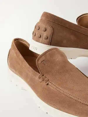 TOD'S Suede Loafers