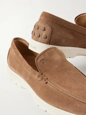 TOD'S Suede Loafers