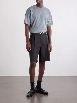 WTAPS Logo-appliquéd Cotton-jersey T-shirt