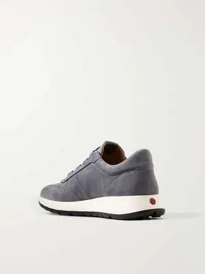 TOD'S Paneled Suede Sneakers