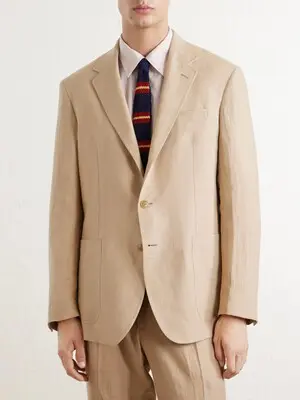 Polo Ralph Lauren Linen Suit Jacket - Neutrals