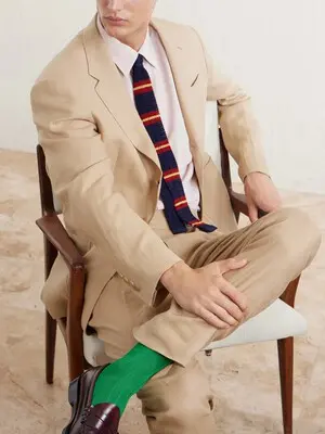 Polo Ralph Lauren Linen Suit Jacket - Neutrals